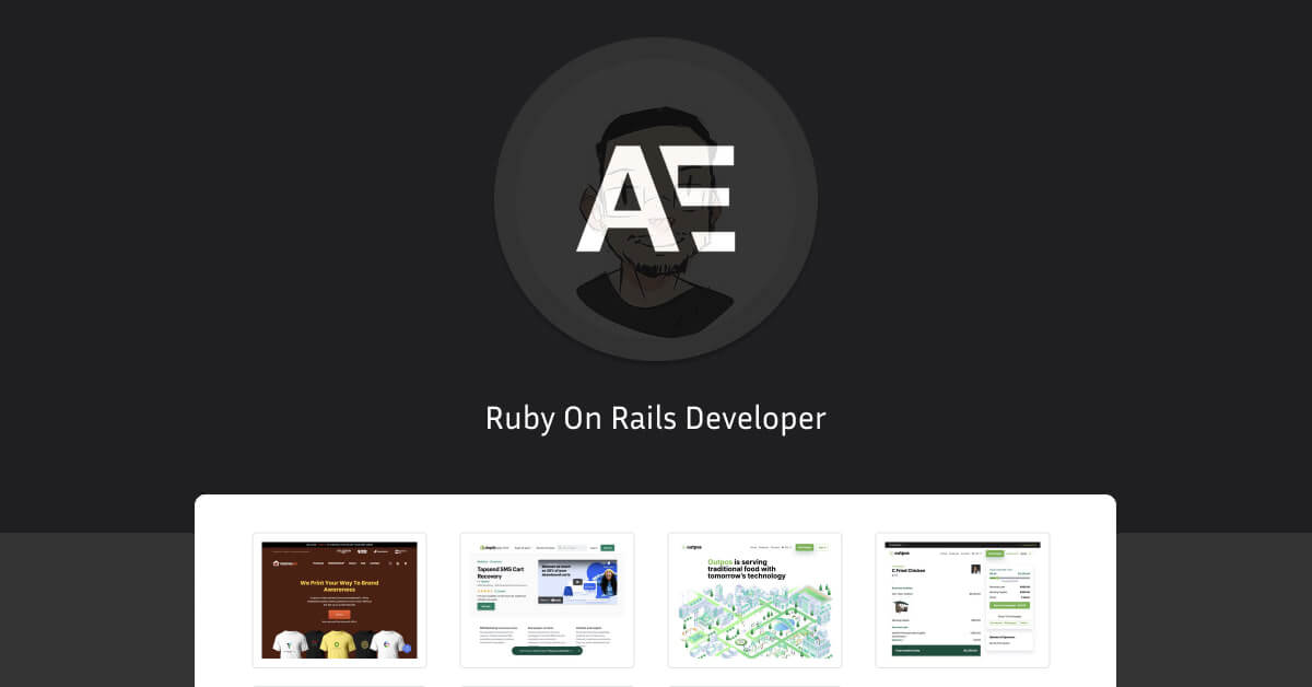 Portfolio - Ruby on Rails Developer from Malaysia
